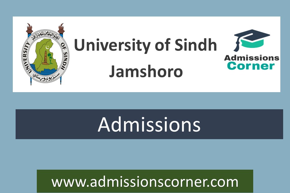 University of Sindh Jamshoro Admissions Fall 2022 University of Sindh Jamshoro Admissions Fall 2022