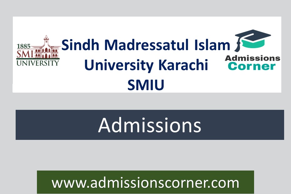 Sindh Madressatul Islam University Admissions Spring 2025 Sindh Madressatul Islam University Admissions Spring 2025