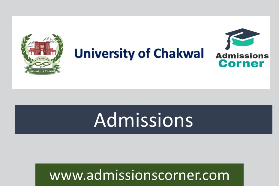 The University of Chakwal BS Admissions Fall 2025
