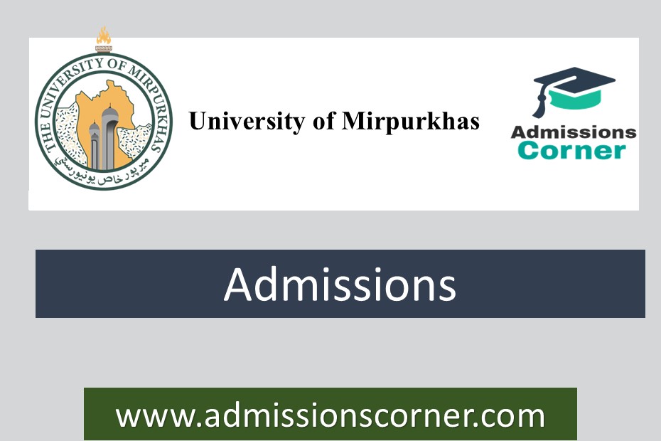 University of Mirpurkhas Admissions Fall 2024 - Admissions Corner University of Mirpurkhas Admissions Fall 2024 - Admissions Corner